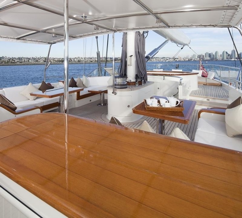 Zenji Yacht Charter Details, Perini Navi Luxury Sailing Yacht Charter ...